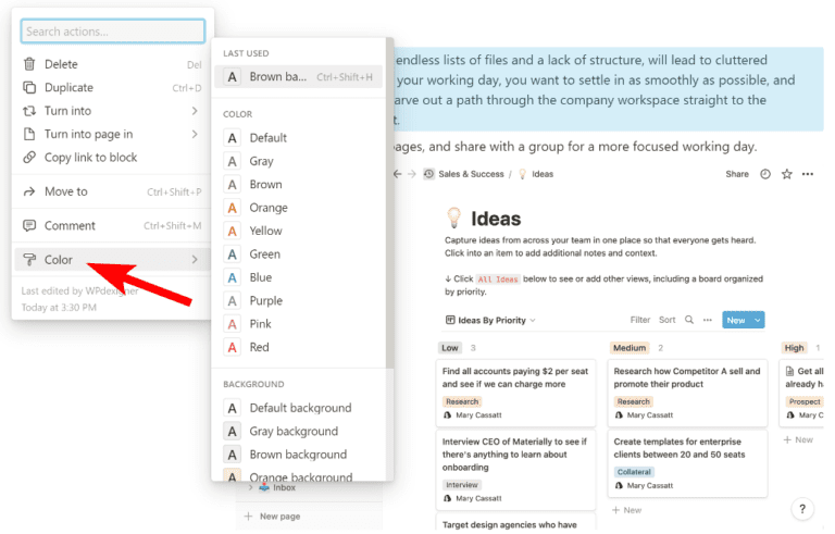 How To Change Font in Notion: Custom Font & Color - notionzen